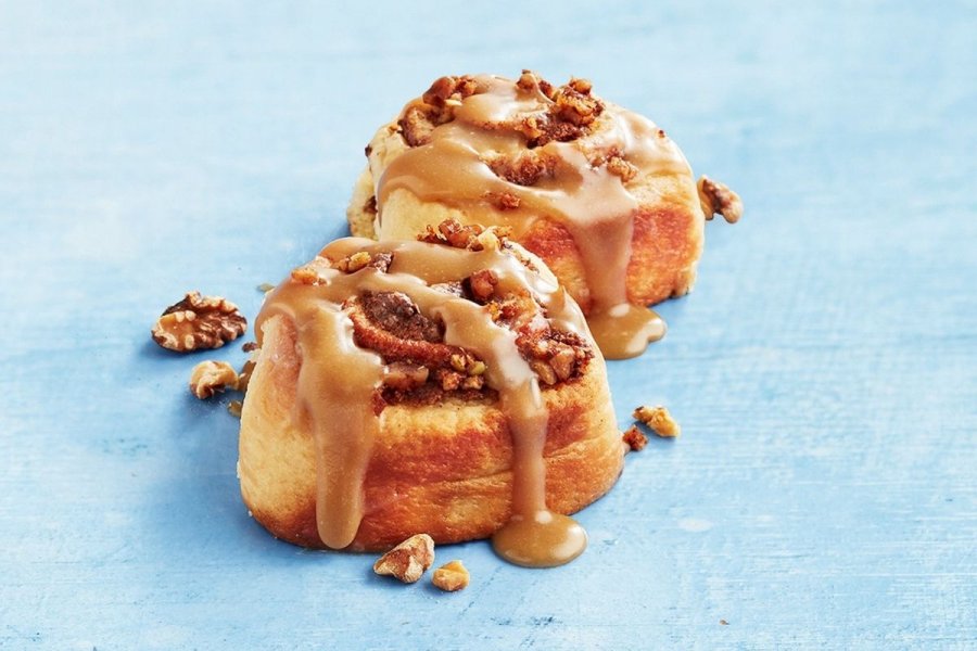 Cinnamon Scrolls with Glaze | White Wings Cinnamon Scrolls with Glaze | White Wings